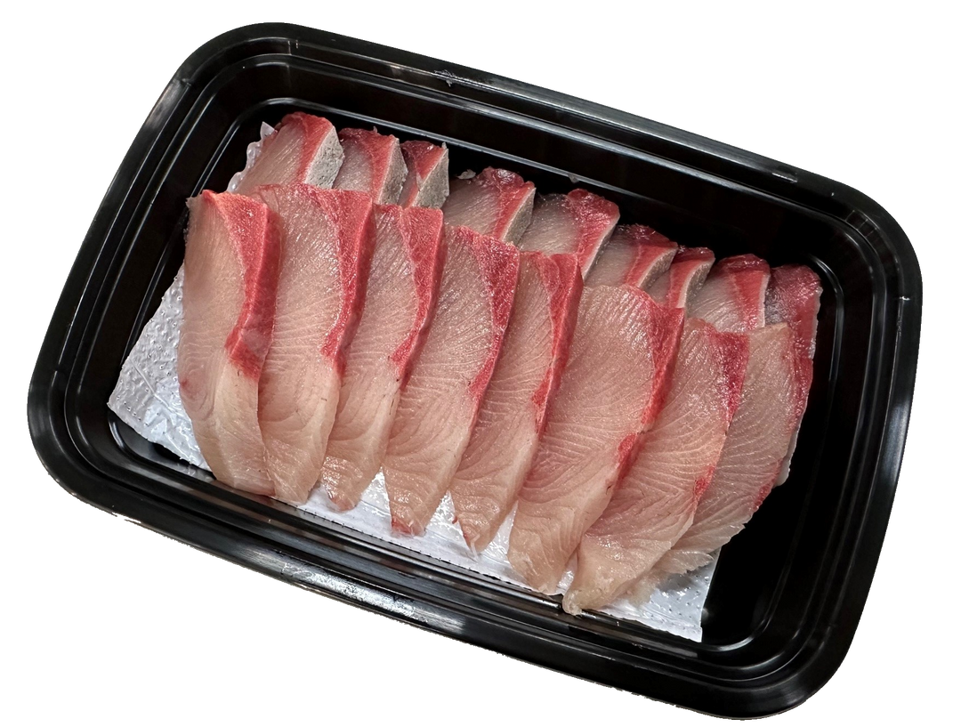 0.5 LB HAMACHI SASHIMI TRAYS ($26.95 / LB) – Pier 38 Fish Market